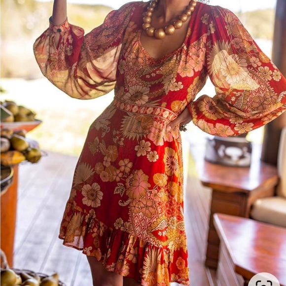 Nine Lives Bazaar | Dresses | Bnwt Nine Lives Bazaar Warhol Ponsettia ...